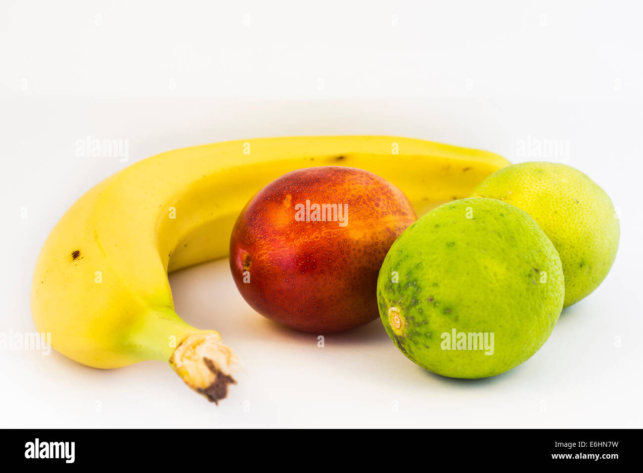 Fruits in a lightbox Stock Photo - Alamy