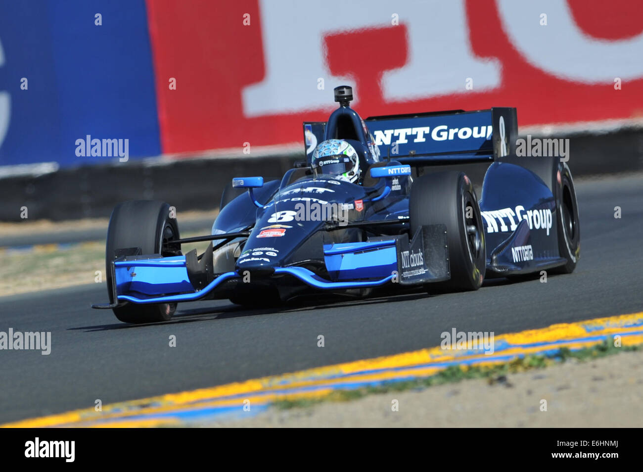 Sonoma, California, USA. 24th Aug, 2014. NTT Data Chip Ganassi Racing ...