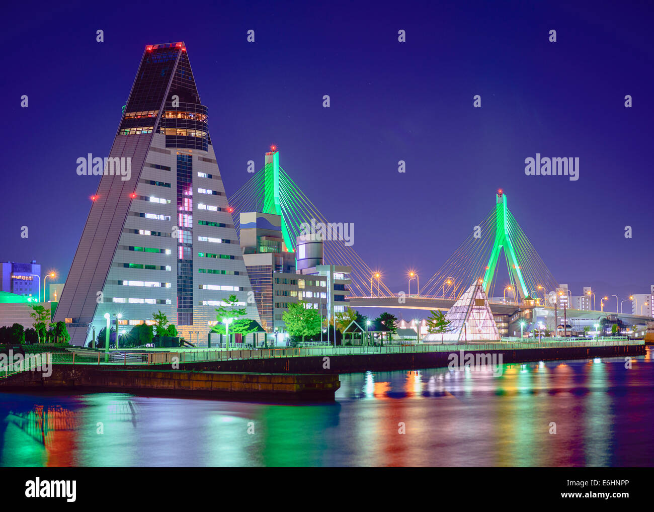 Aomori bay bridge hi-res stock photography and images - Alamy