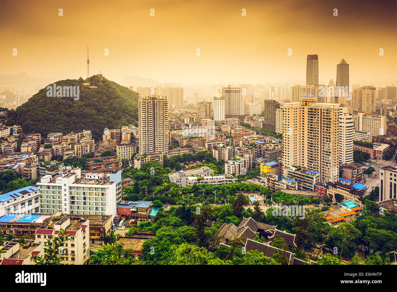 Guiyang skyline hi-res stock photography and images - Alamy