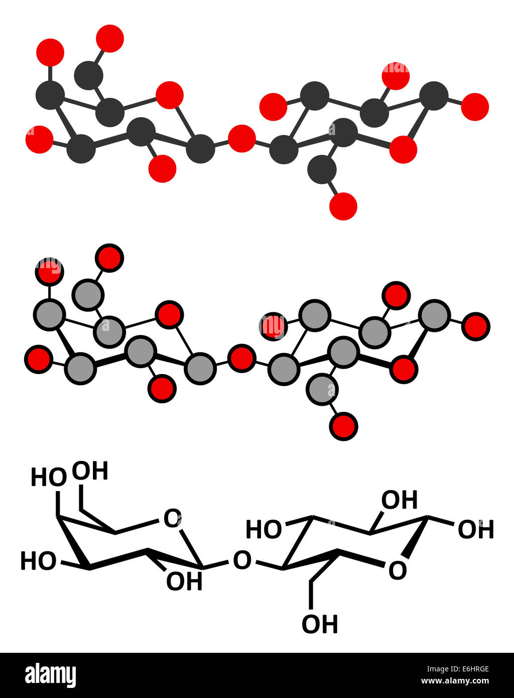 Milk Sugar Molecules