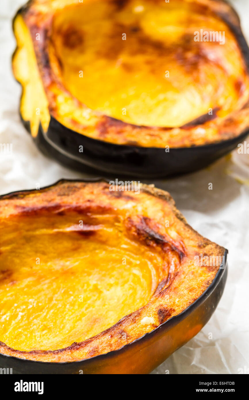 Baked closeup cut food gourd hi-res stock photography and images - Alamy