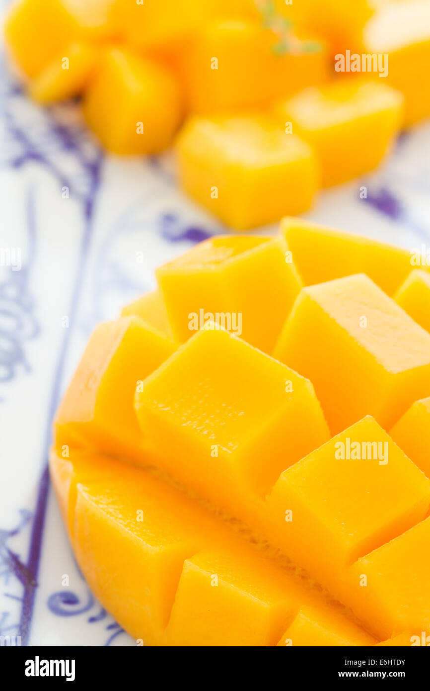Cut mango hi-res stock photography and images - Alamy