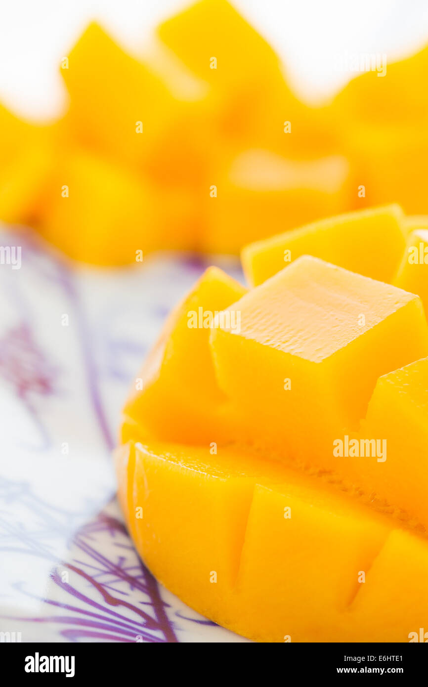 Cut mango hi-res stock photography and images - Alamy