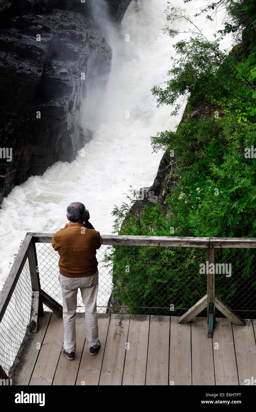 Man waterfall hi-res stock photography and images - Alamy