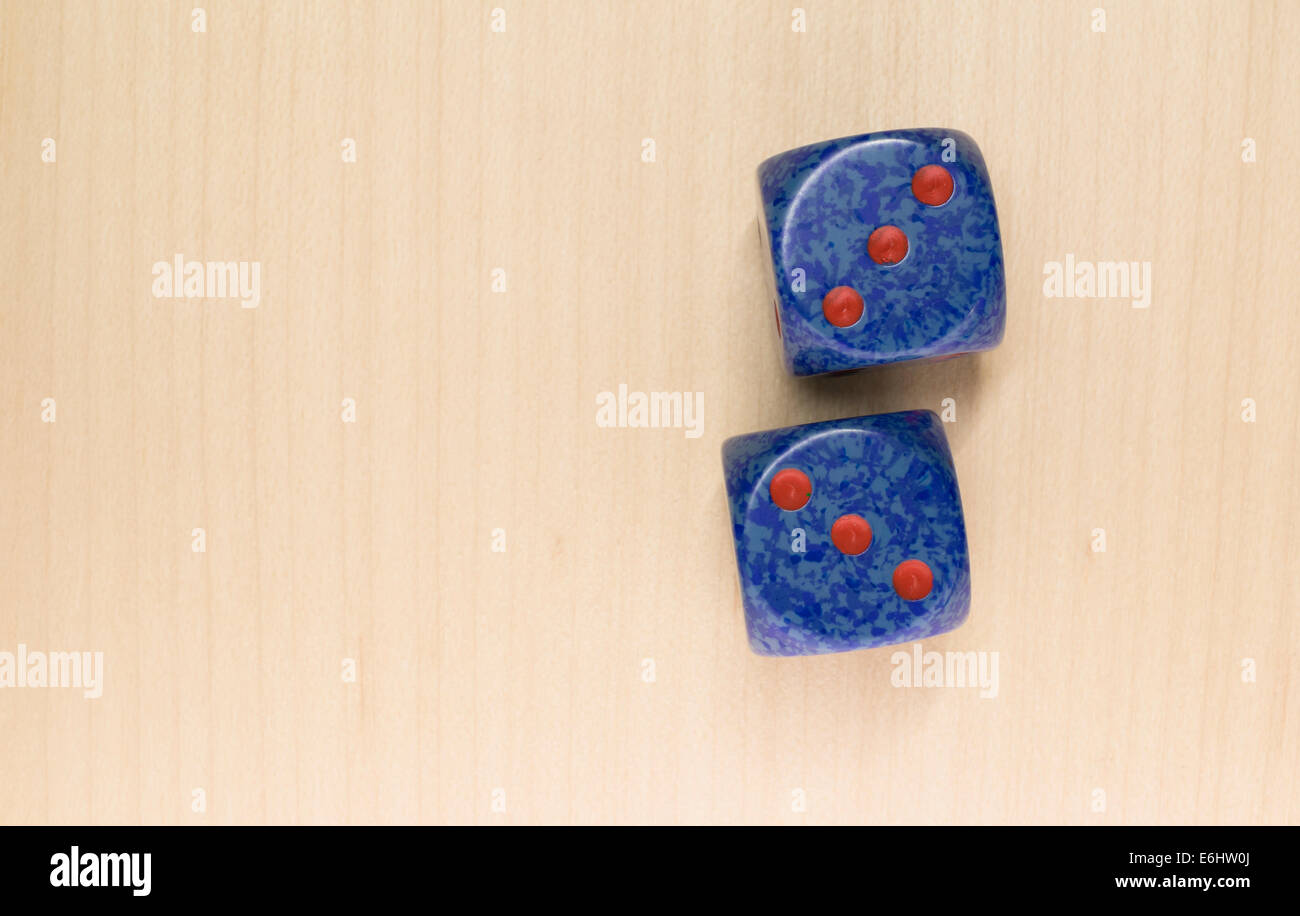 Dice face number two hi-res stock photography and images - Alamy