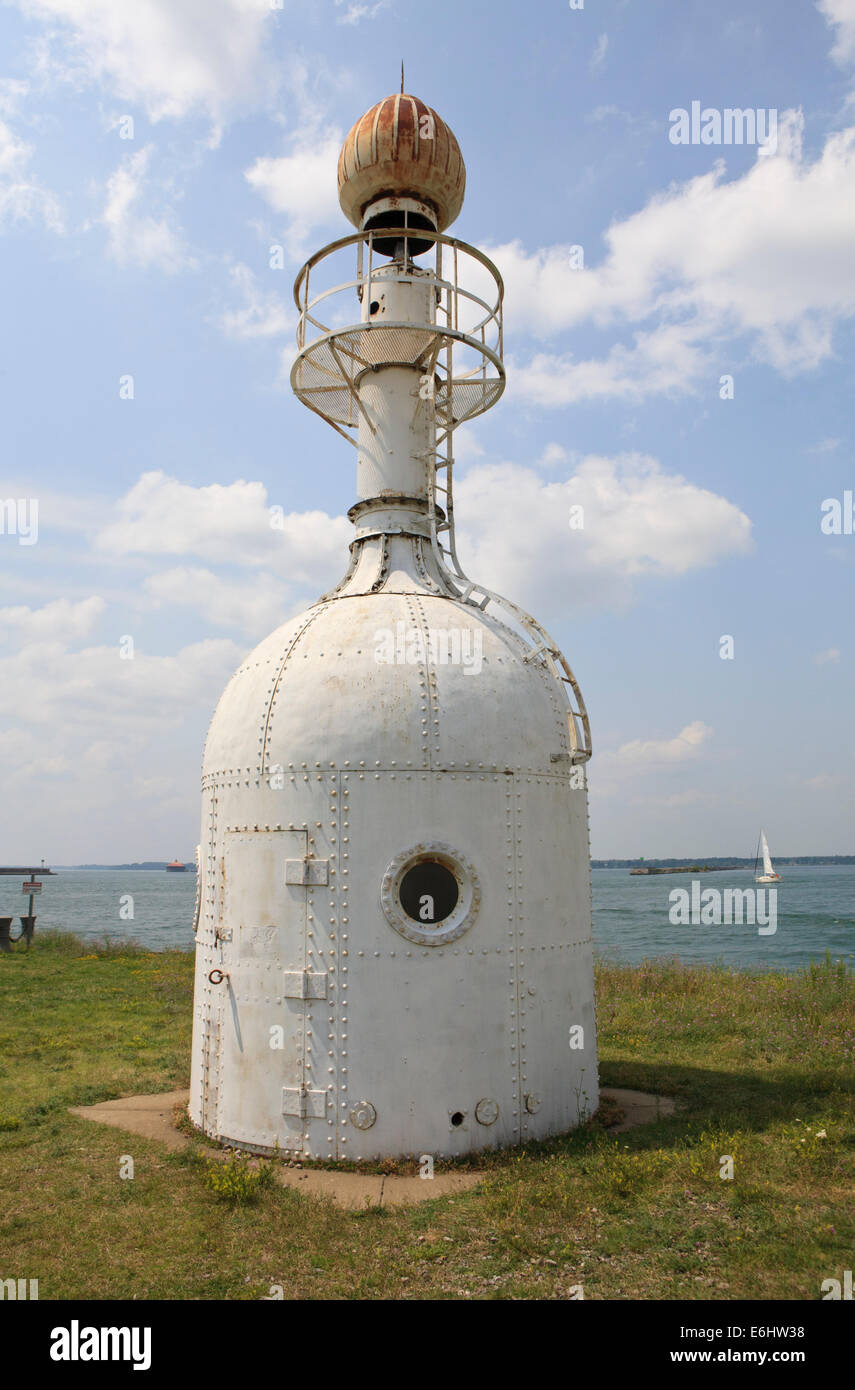 Buffalo North Breakwater South End Lighthouse Stock Photo - Alamy