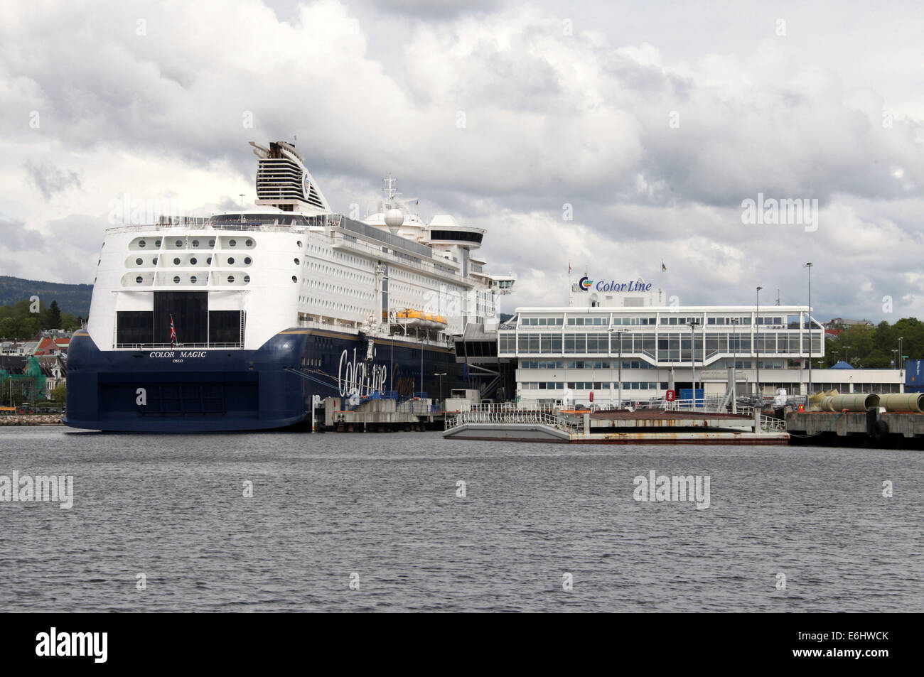 Color Line in Oslo Stock Photo - Alamy