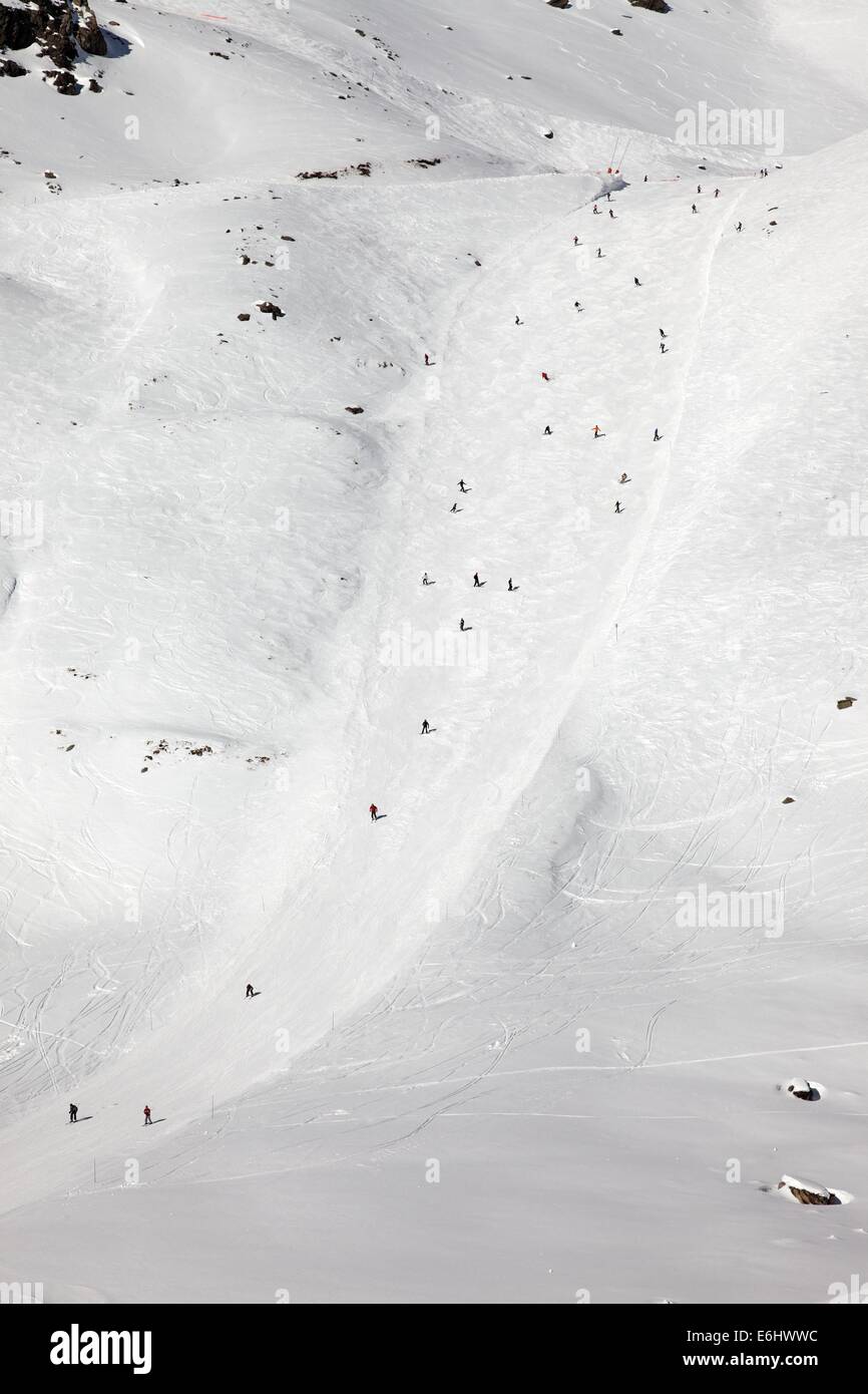 White slope snow hi-res stock photography and images - Alamy