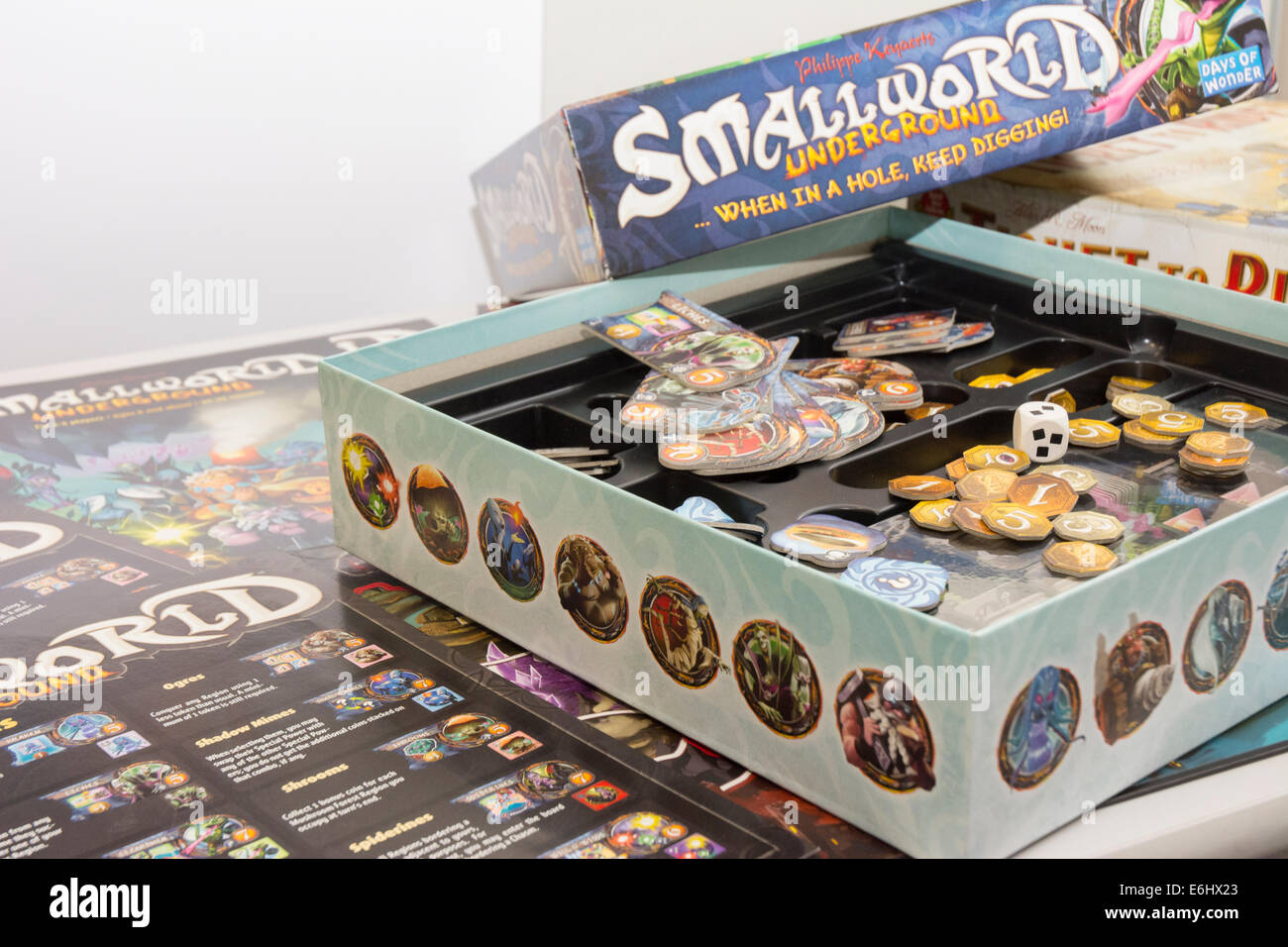 Small Worlds Board game Stock Photo - Alamy
