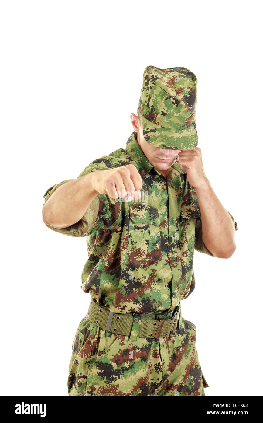 Green army pants hi-res stock photography and images - Alamy