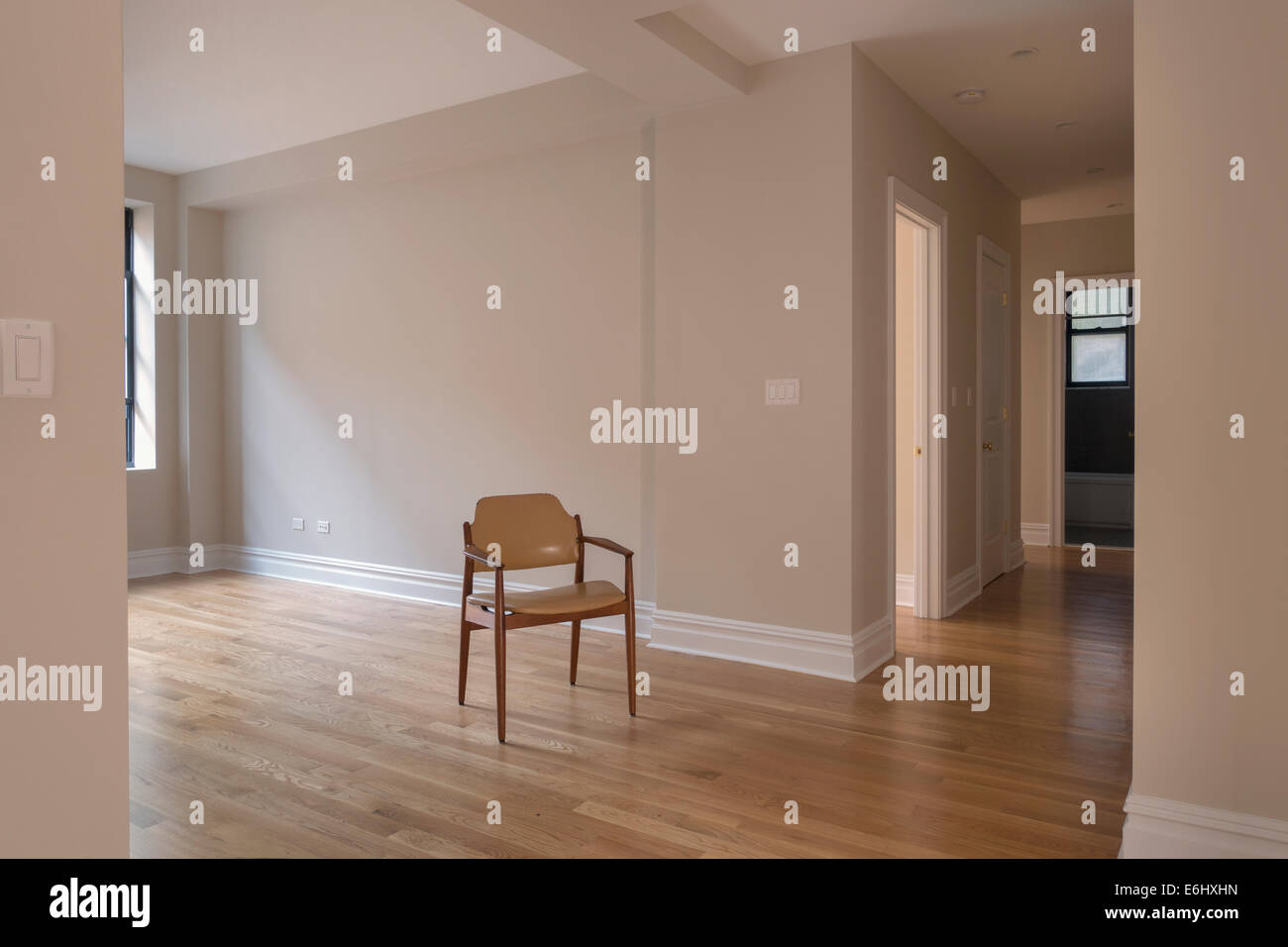 Empty chair wall home architecture hi-res stock photography and images ...