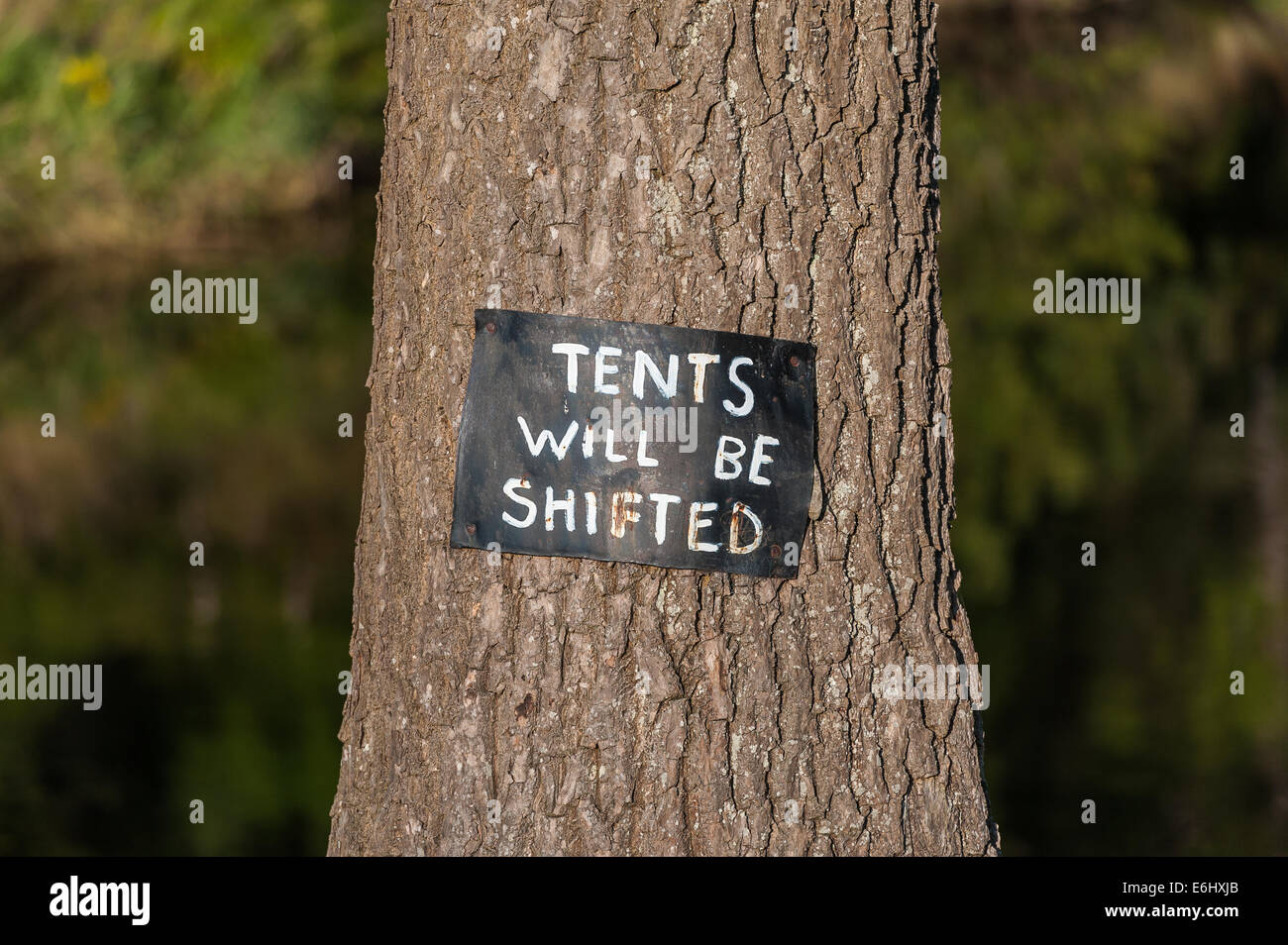 Tents sign hi-res stock photography and images - Alamy