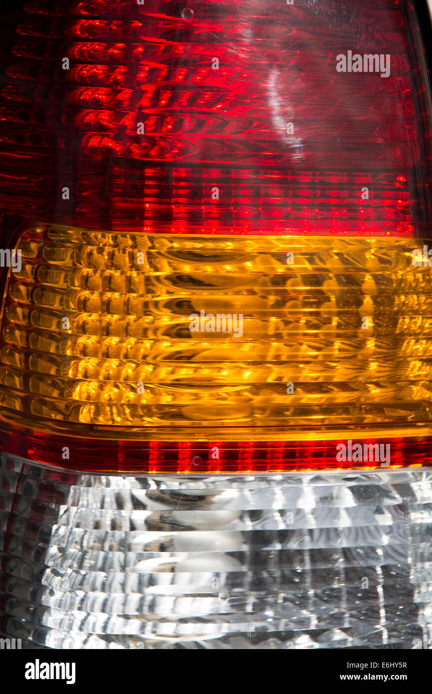 Car Brake Lights Stock Photo - Alamy