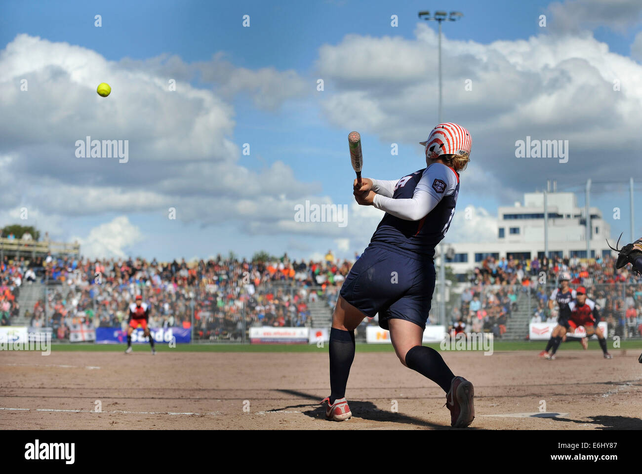 Haarlem, Netherlands. 24th Aug, 2014. Amanda Chidester of the United ...