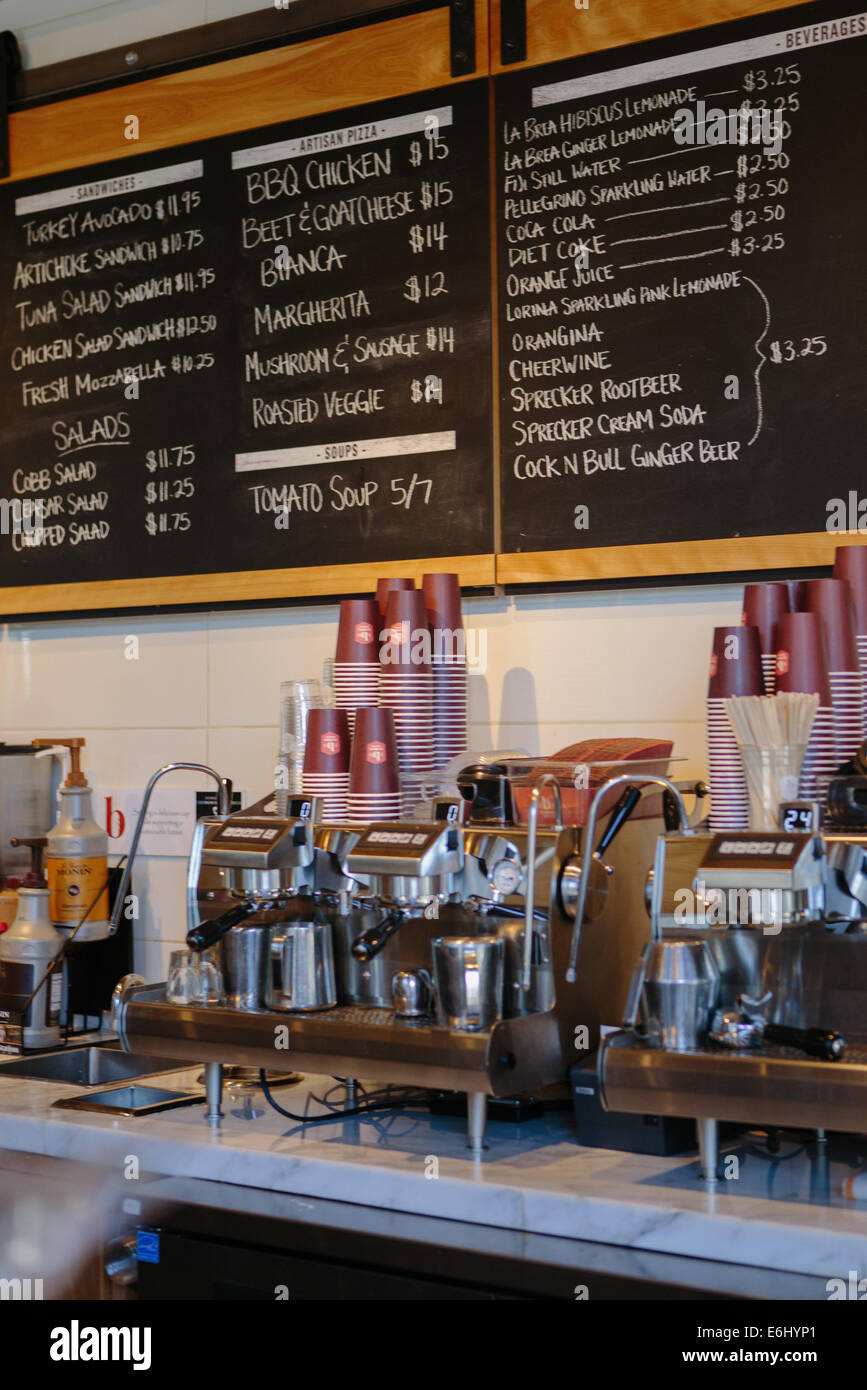 Menu coffee hi-res stock photography and images - Alamy