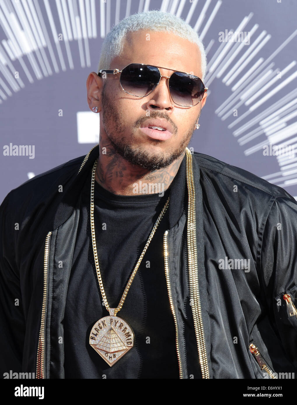 Los Angeles, California, USA. 24th Aug, 2014. Chris Brown attending the ...