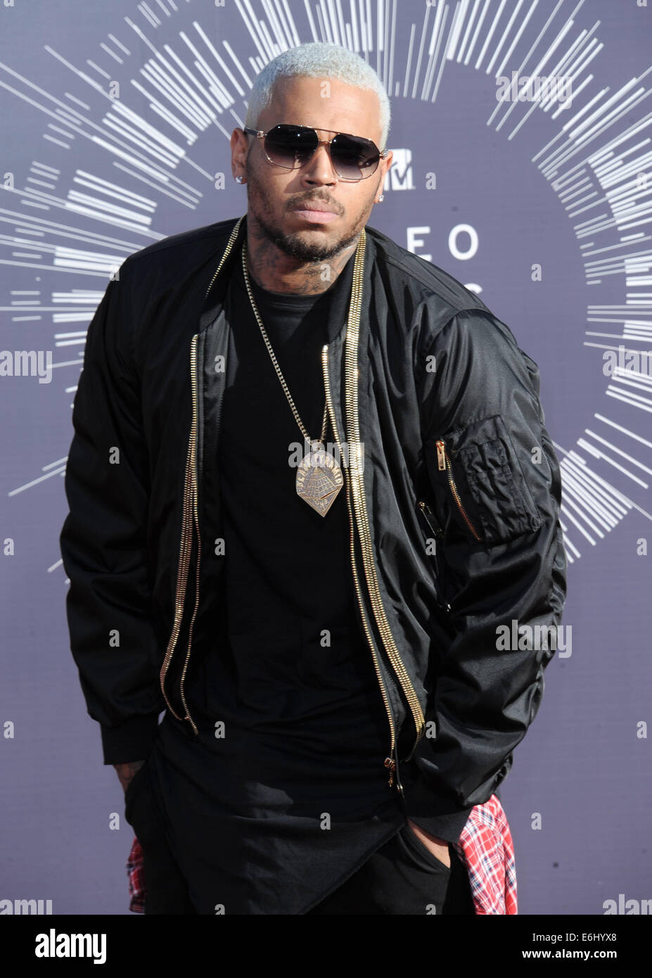 Los Angeles, California, USA. 24th Aug, 2014. Chris Brown attending the ...