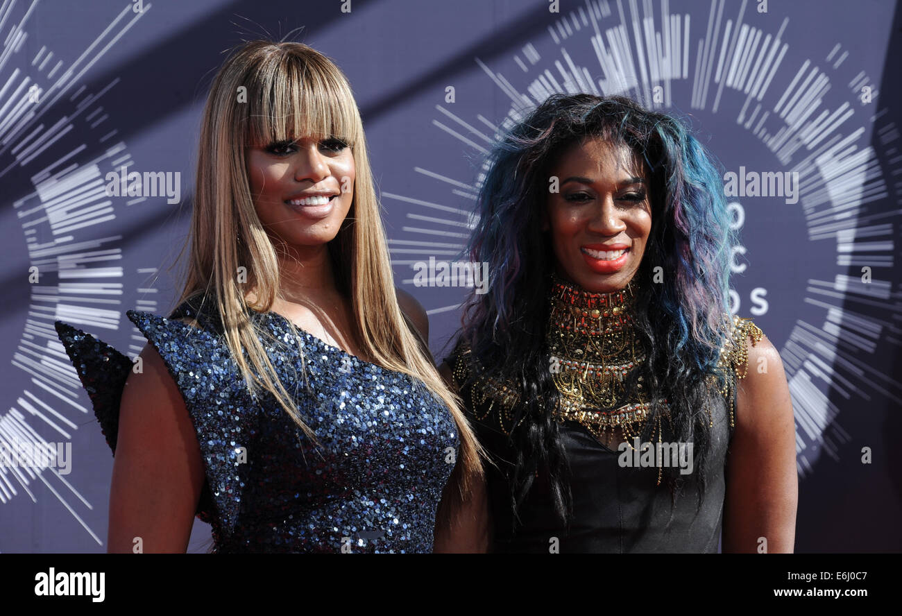 Los Angeles, California, USA. 24th Aug, 2014. Laverne Cox attending the ...