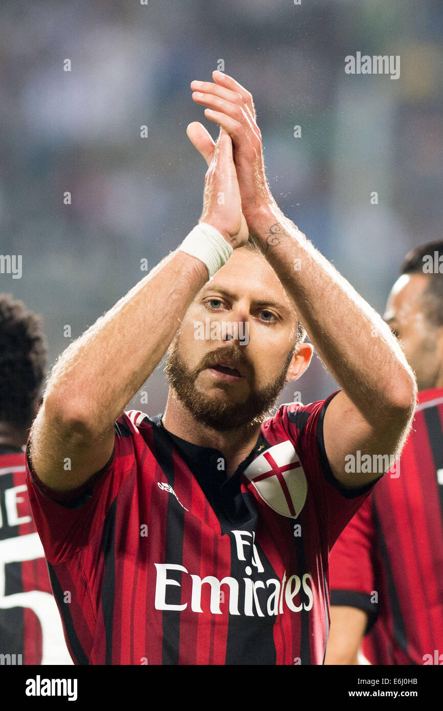Reggio nell'Emilia, Italy. 23rd Aug, 2014. Jeremy Menez (Milan ...