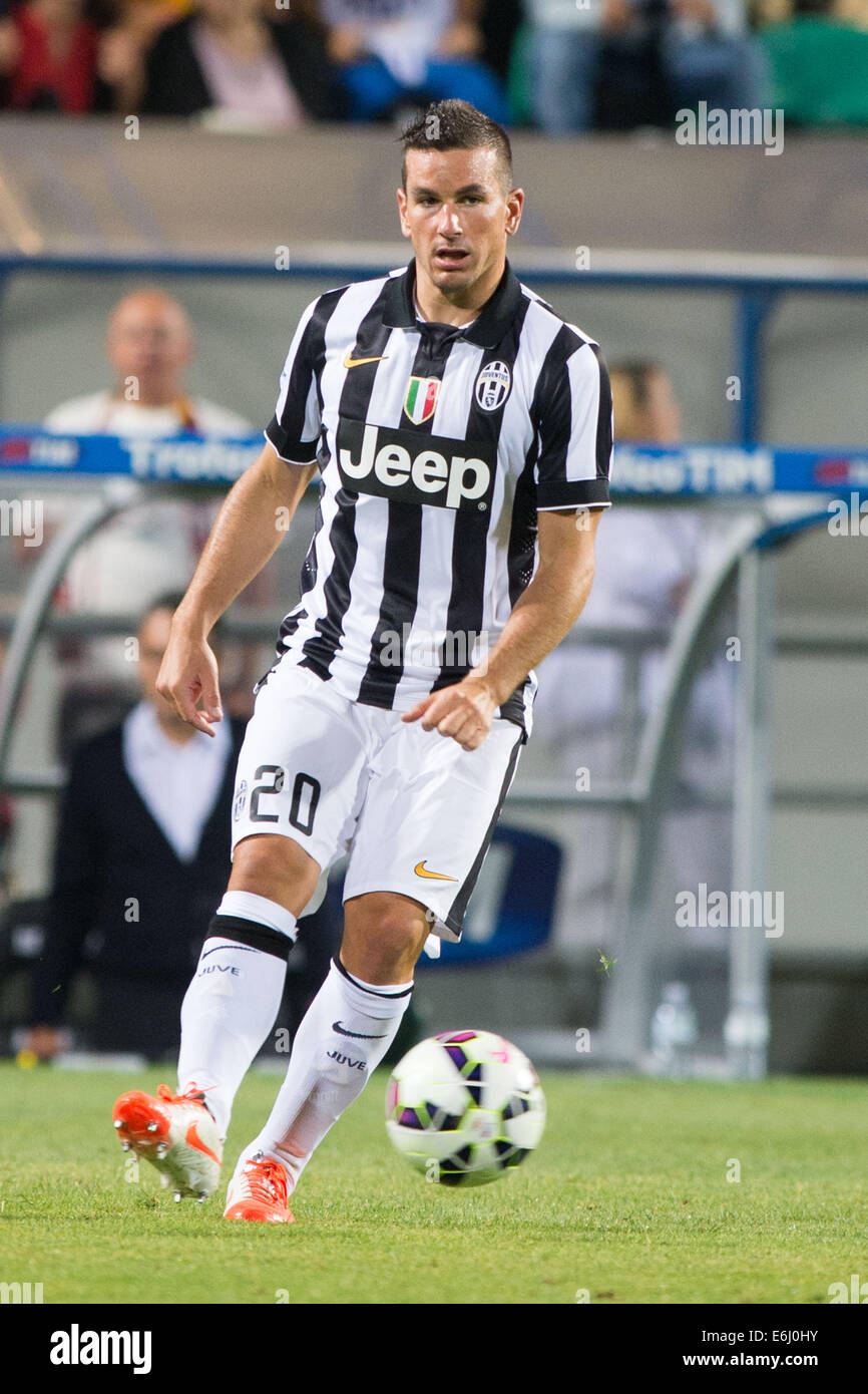 Reggio nell'Emilia, Italy. 23rd Aug, 2014. Simone Padoin (Juventus ...