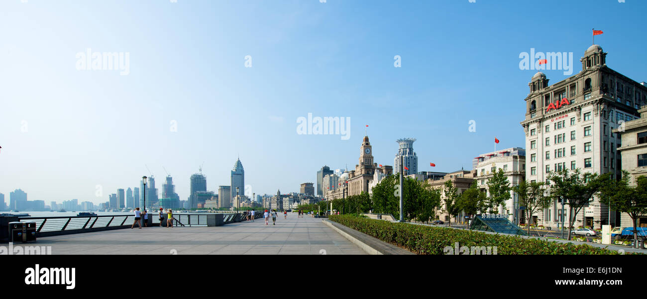 Shanghai, China - August 6, 2014: A beautiful view of historical ...