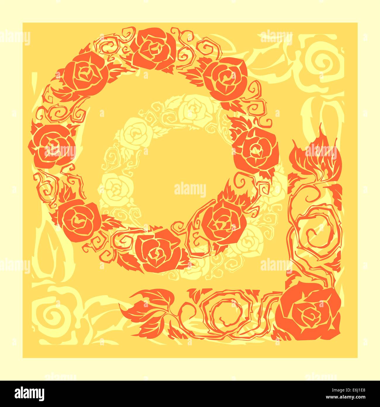 Corner Design Set - vinyl-ready design Stock Photo - Alamy