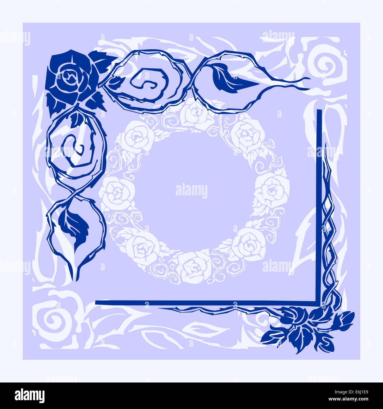 Corner Design Set - vinyl-ready design Stock Photo - Alamy