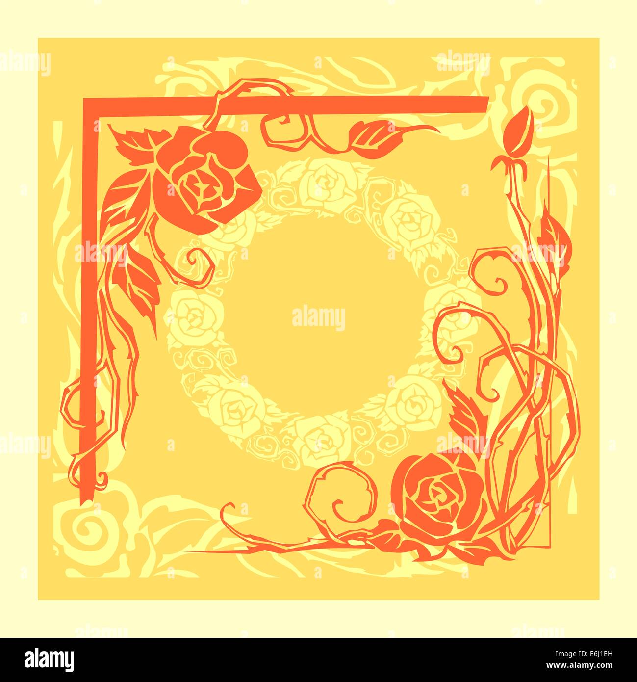 Corner Design Set - vinyl-ready design Stock Photo - Alamy