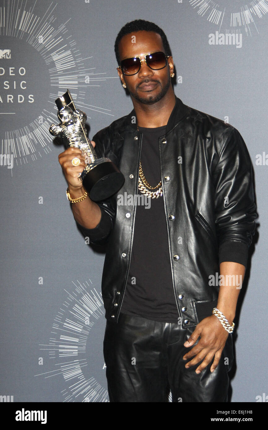 Los Angeles, California, USA. 24th Aug, 2014. Juicy J poses in the ...