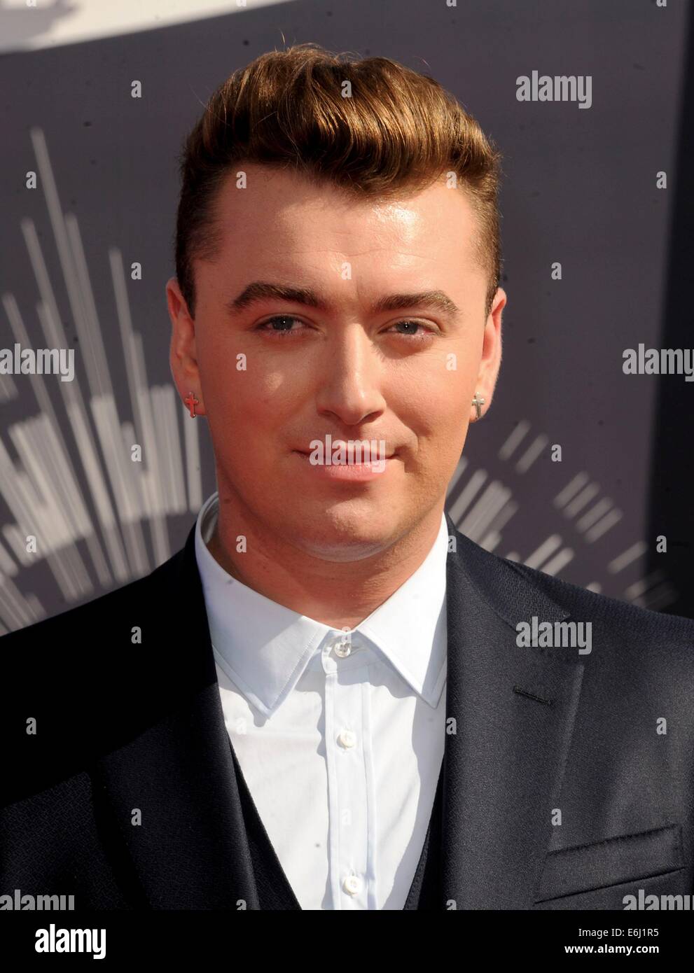 Inglewood, CA. 24th Aug, 2014. Sam Smith at arrivals for MTV Video ...