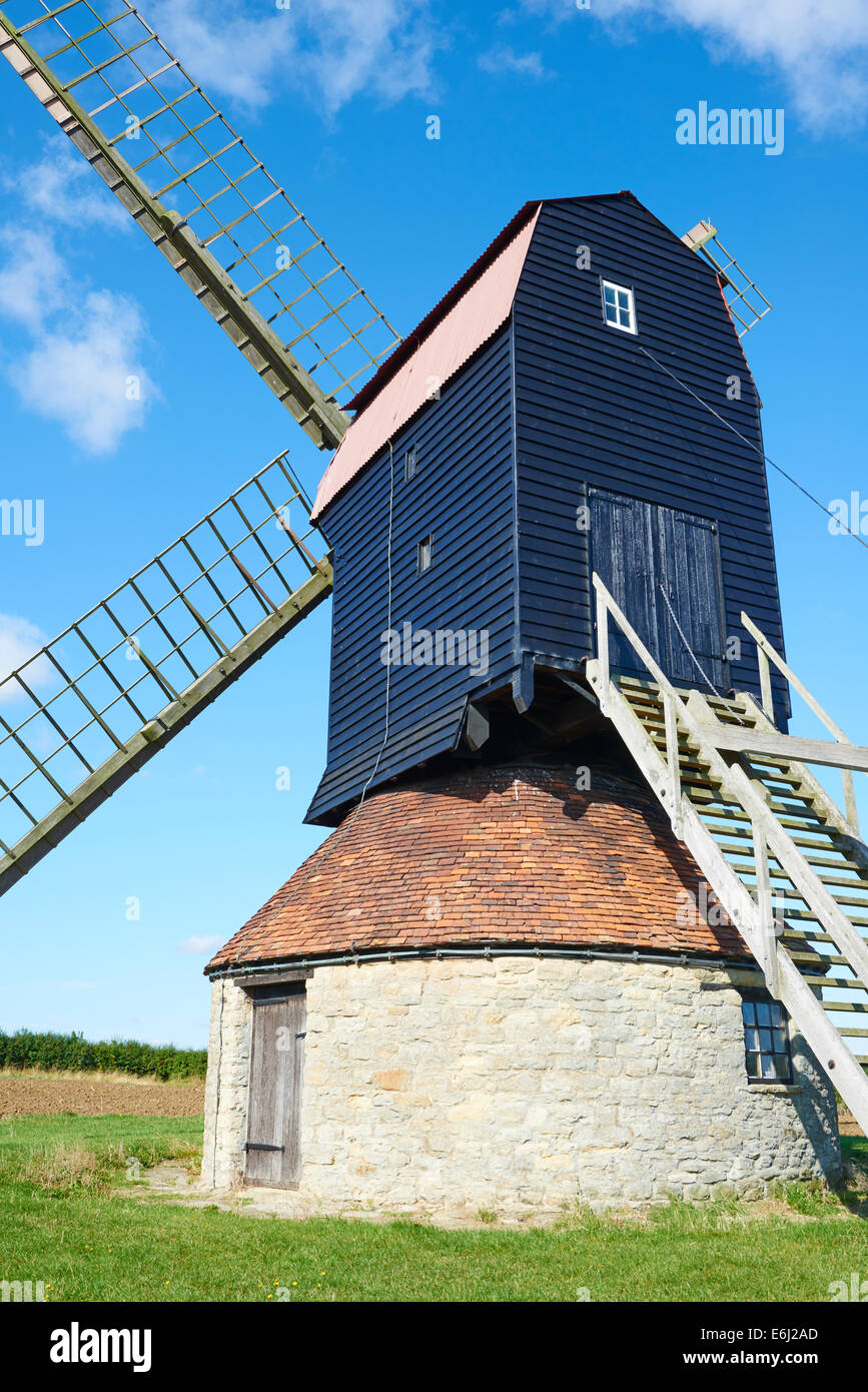 Stevington Windmill Bedford Bedfordshire UK Stock Photo - Alamy