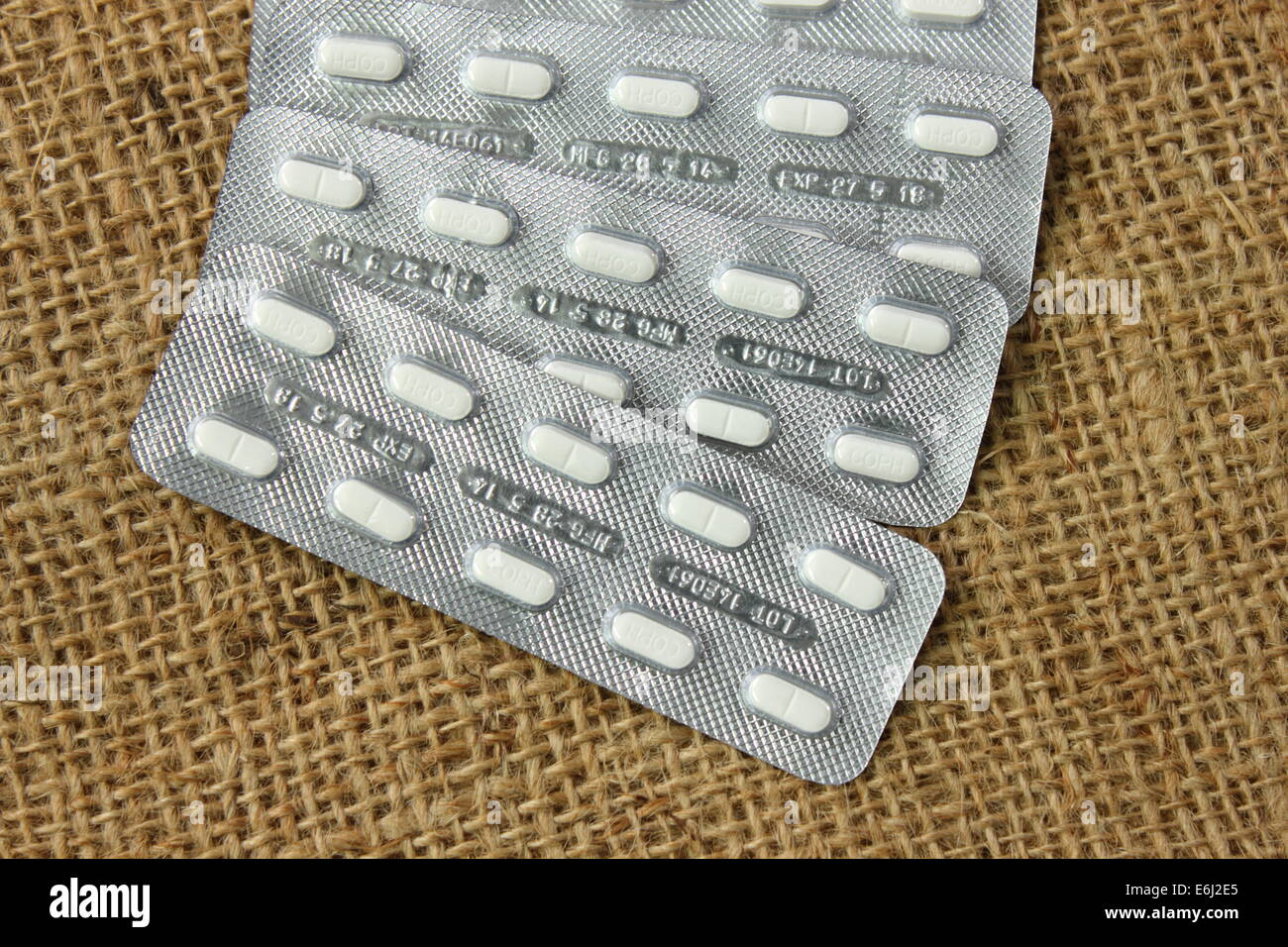 Tablet strip hi-res stock photography and images - Alamy