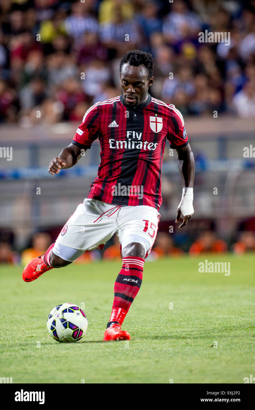 Michael Essien (Milan), AUGUST 23, 2014 - Football / Soccer : TIM ...