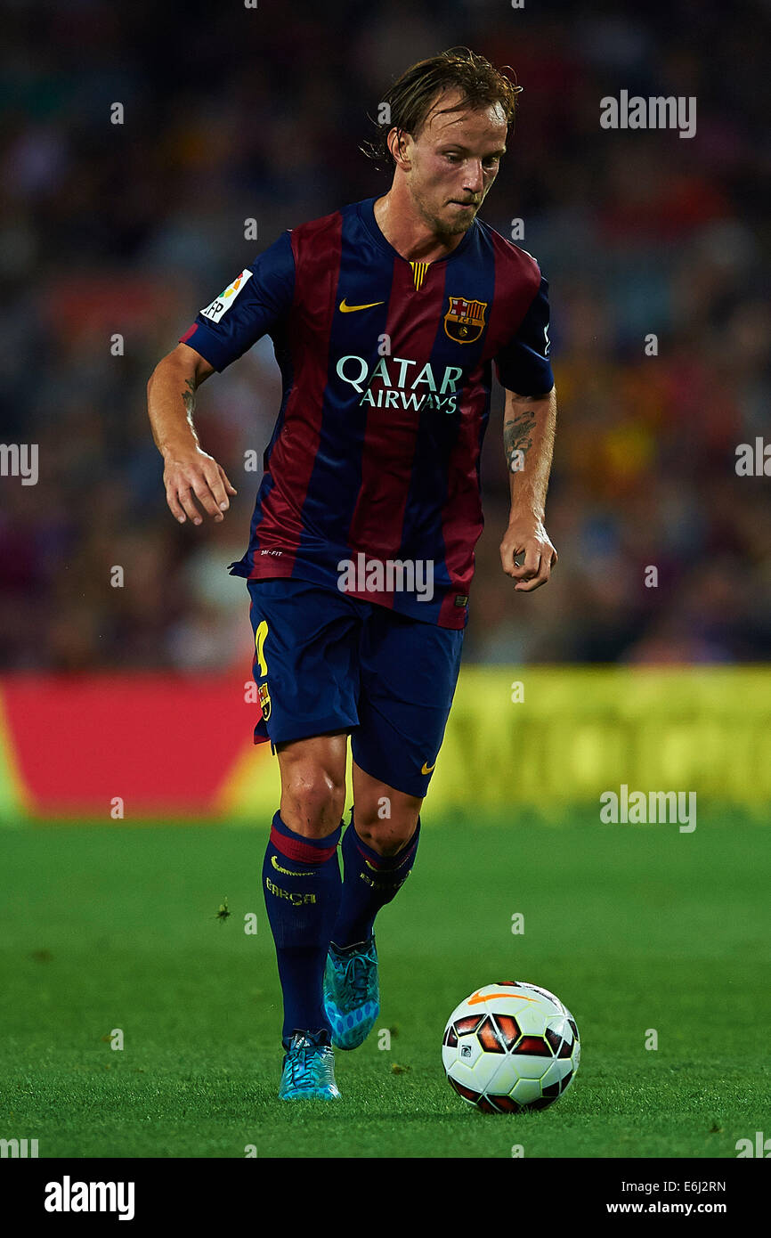 Ivan Rakitic (FC Barcelona), during La Liga soccer match between FC ...