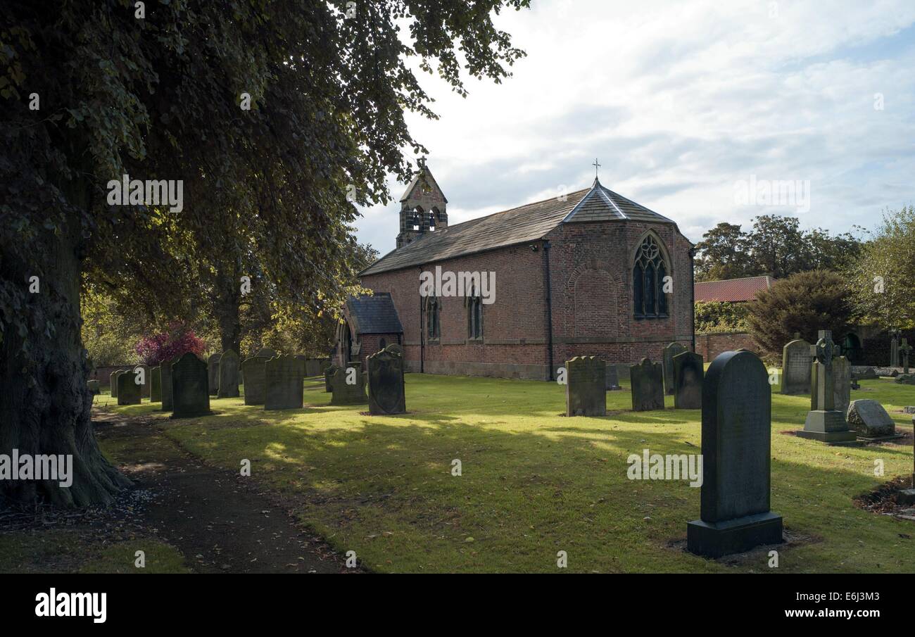 St Peter's church in Birkby North Yorkshire dates from 1776 Stock Photo ...