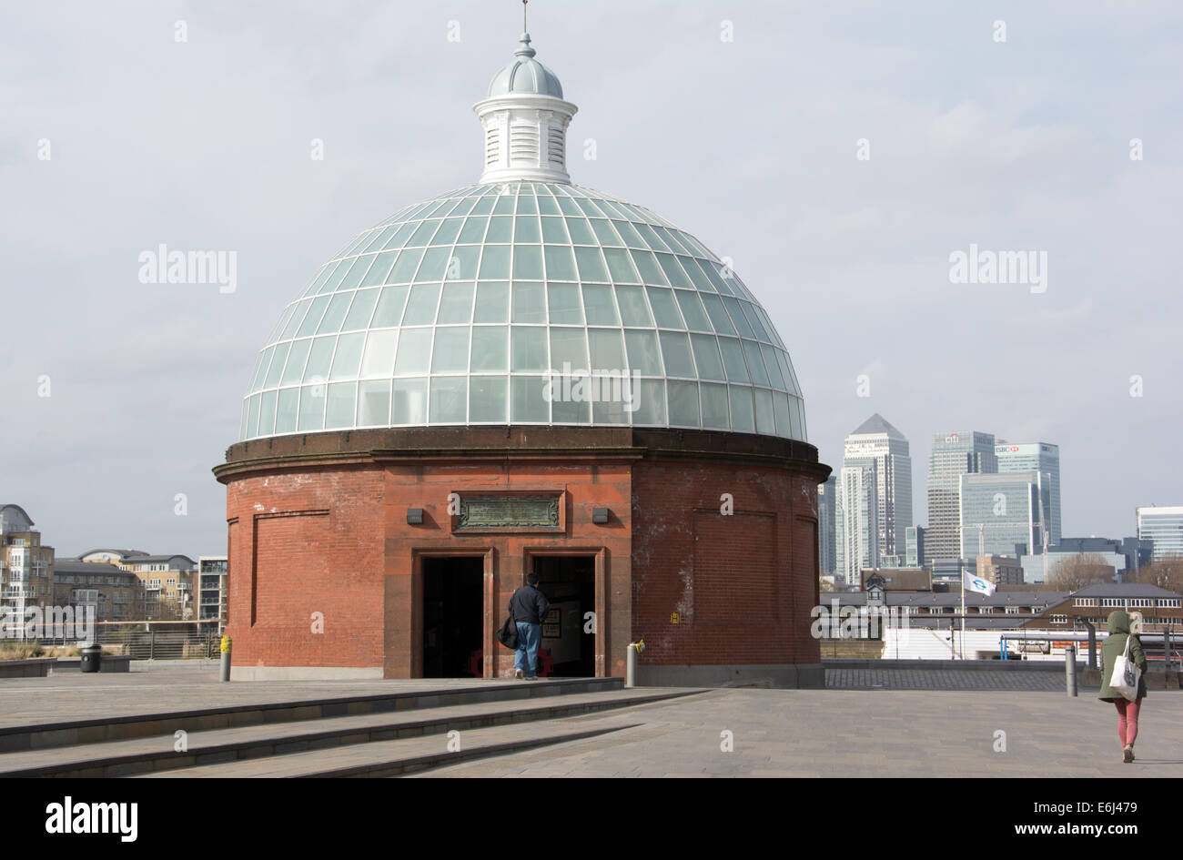 Entrance hall thames tunnel hi-res stock photography and images - Alamy