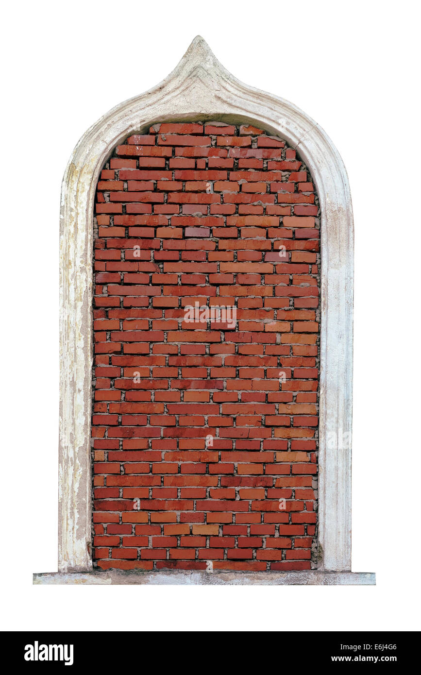 Bricked window Cut Out Stock Images & Pictures - Alamy