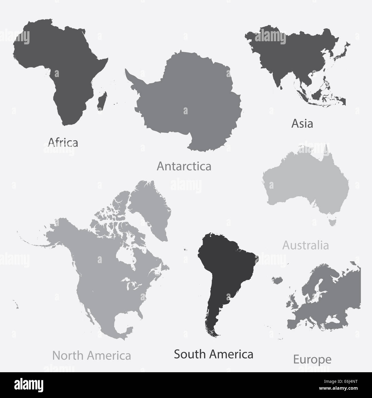 Continents hi-res stock photography and images - Alamy