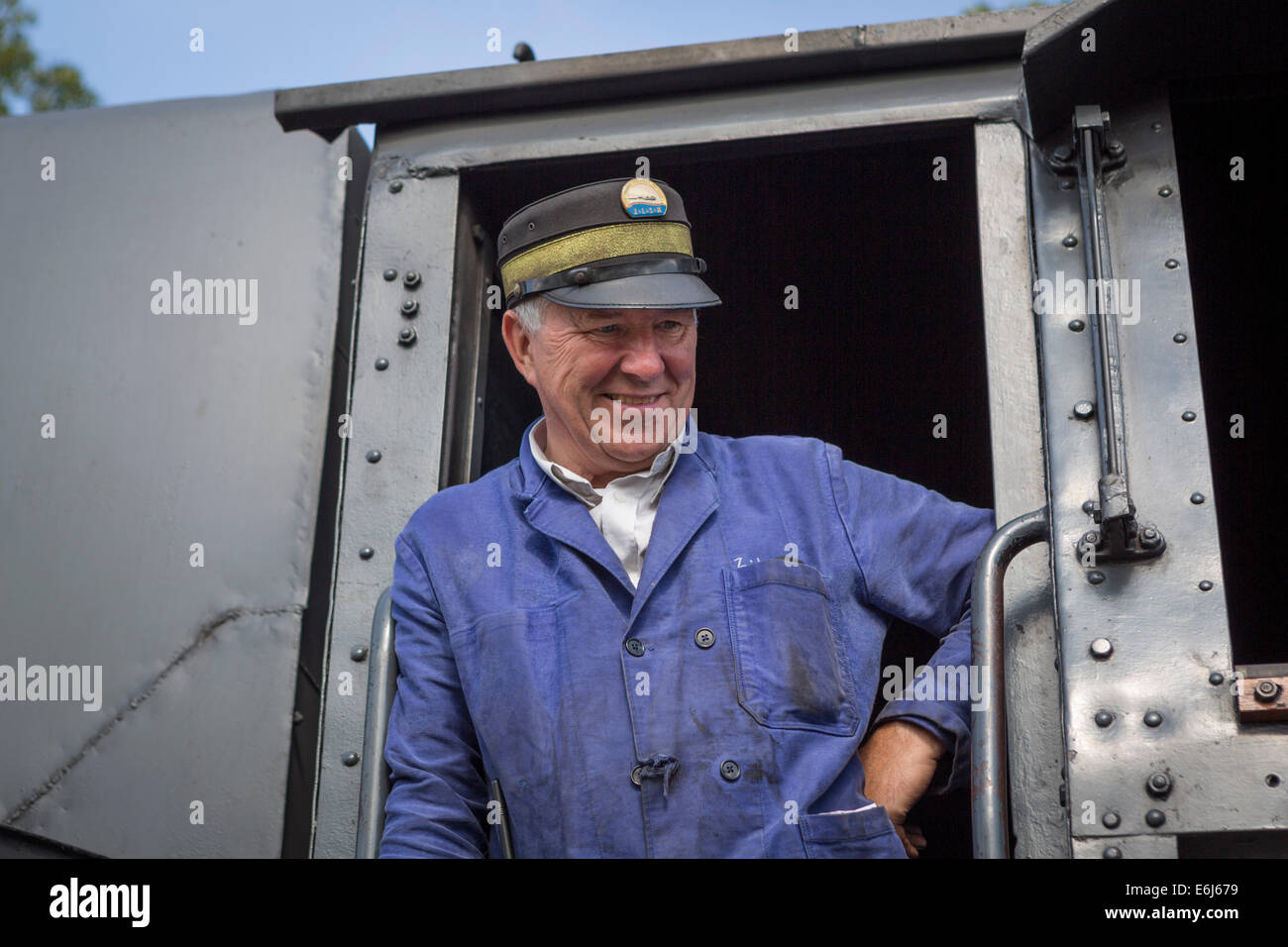 Train operator hi-res stock photography and images - Alamy