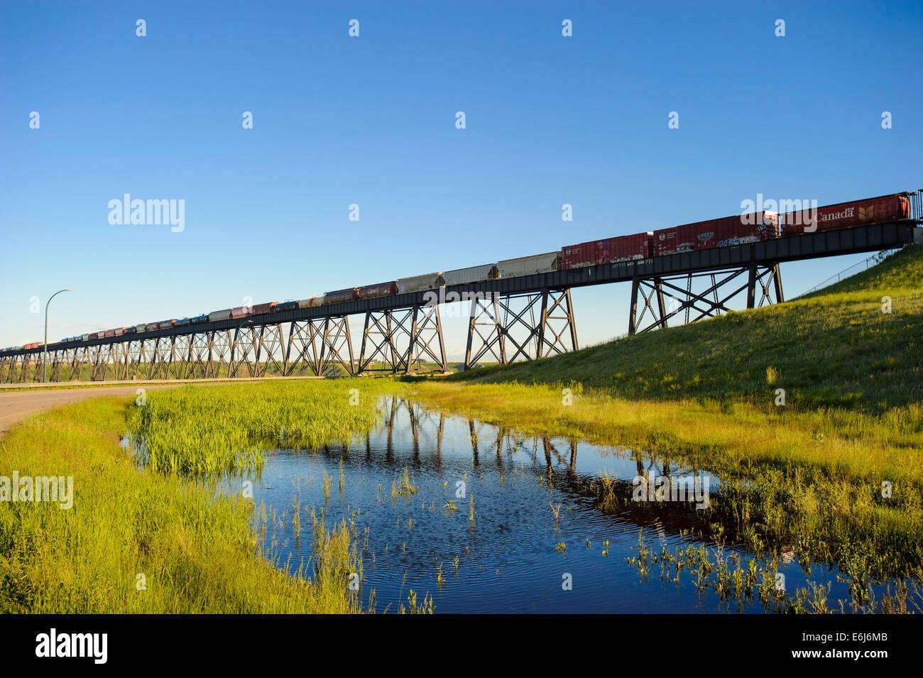 Lethbridge high level bridge hi-res stock photography and images - Alamy