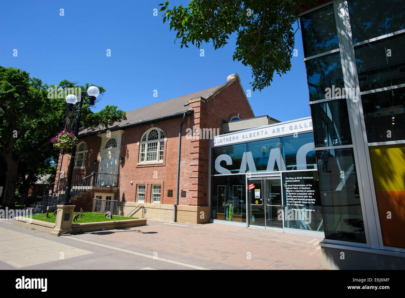 Old lethbridge alberta public library hi-res stock photography and ...