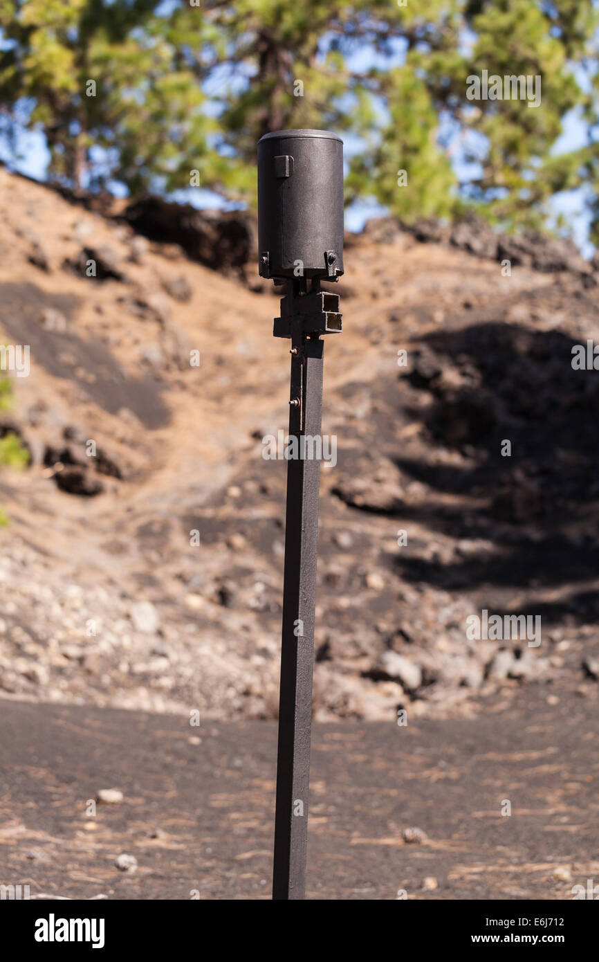 Volcano measuring hi-res stock photography and images - Alamy