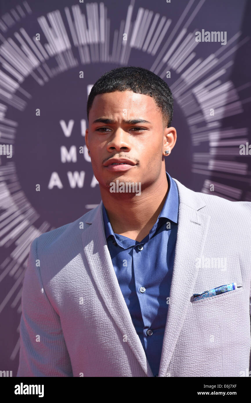 Inglewood, California, USA. 24th Aug, 2014. US actor Jordan Calloway ...