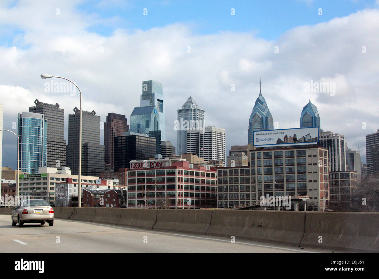 Philadelphia highway hi-res stock photography and images - Alamy