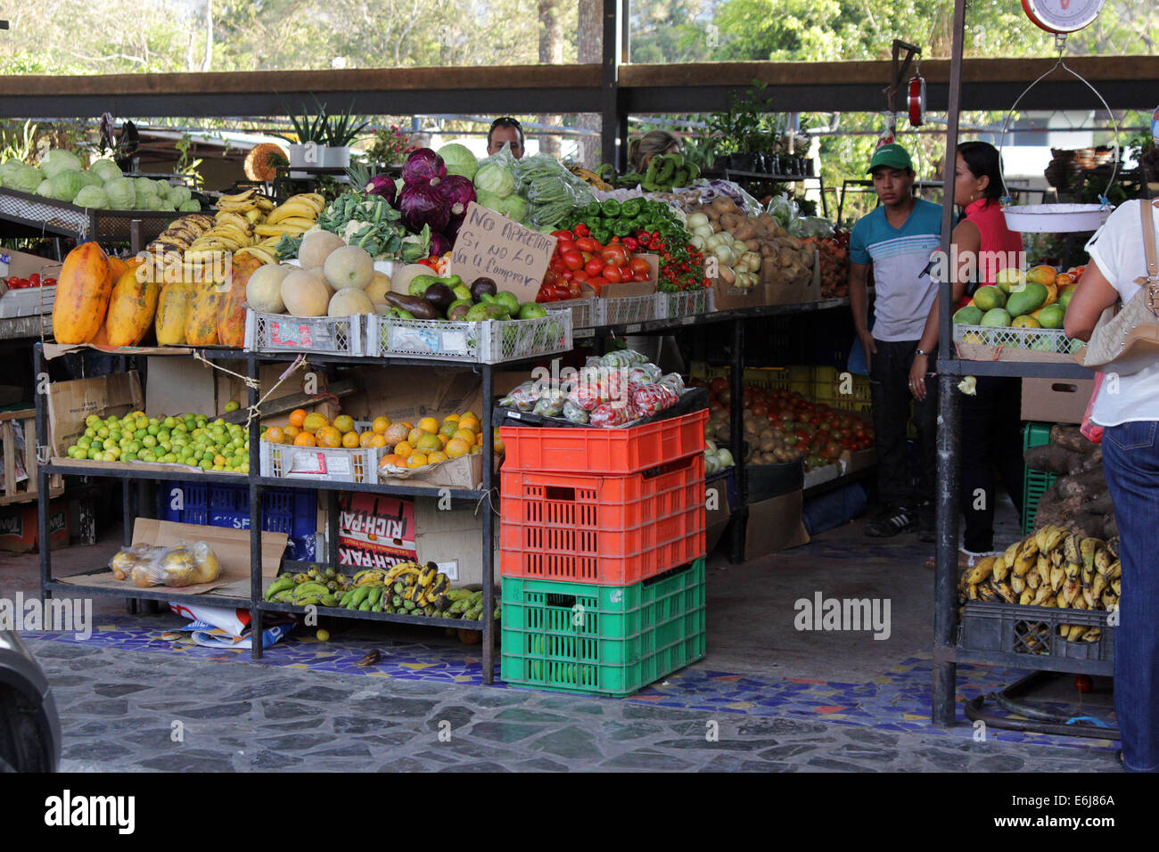 Panama market fruit hi-res stock photography and images - Alamy