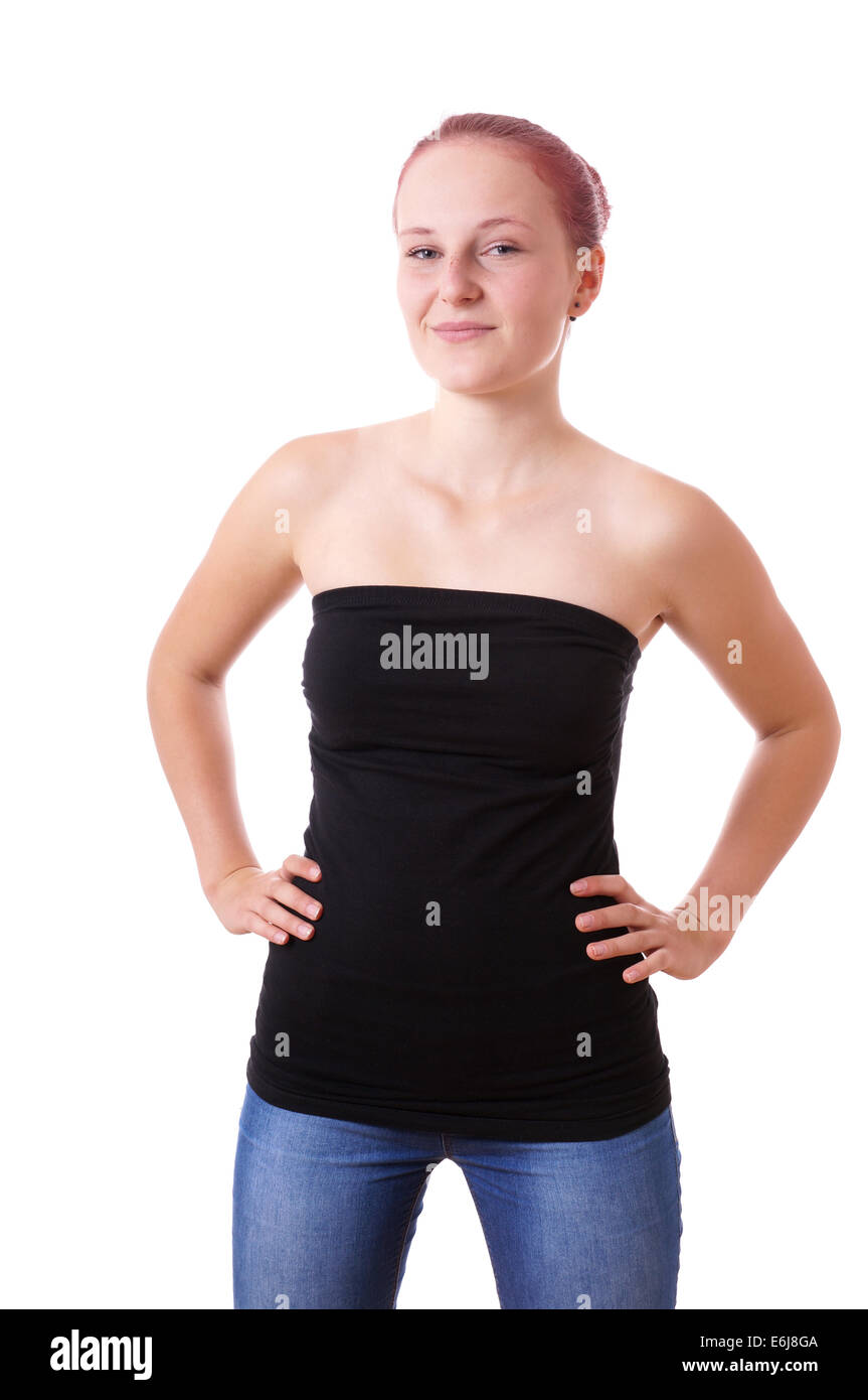 Cute Strapless Shirt