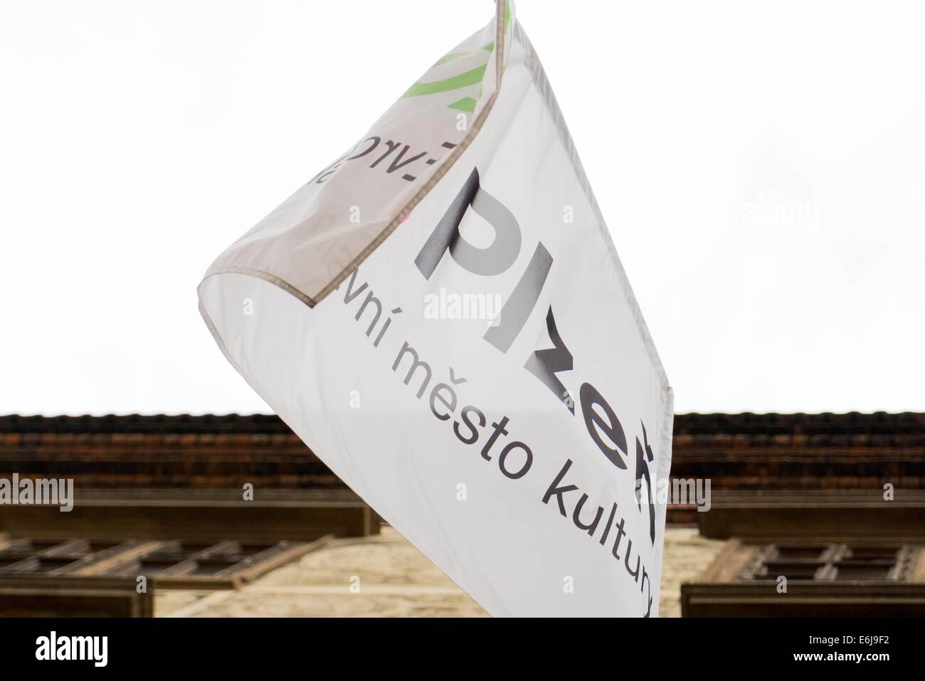 Kulturhauptstadt Pilsen Logo Große Fiesta" In Pilsen Und Mons
