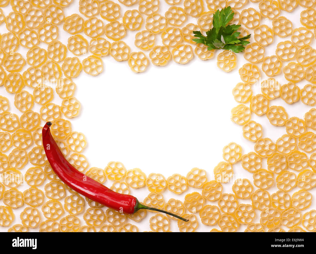 Pasta frame hi-res stock photography and images - Alamy