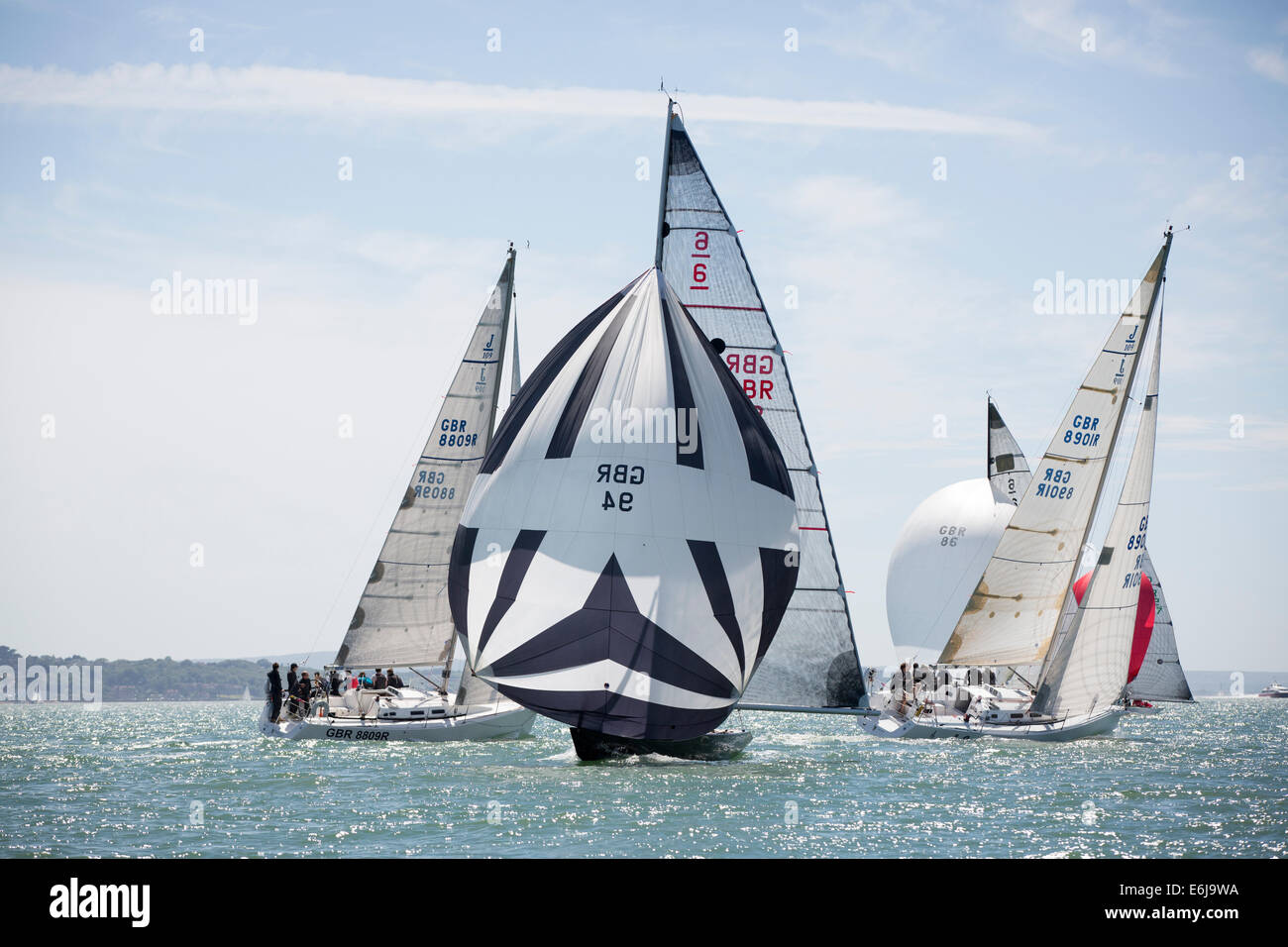 Team teams compete race competition sail yacht sails hi-res stock ...